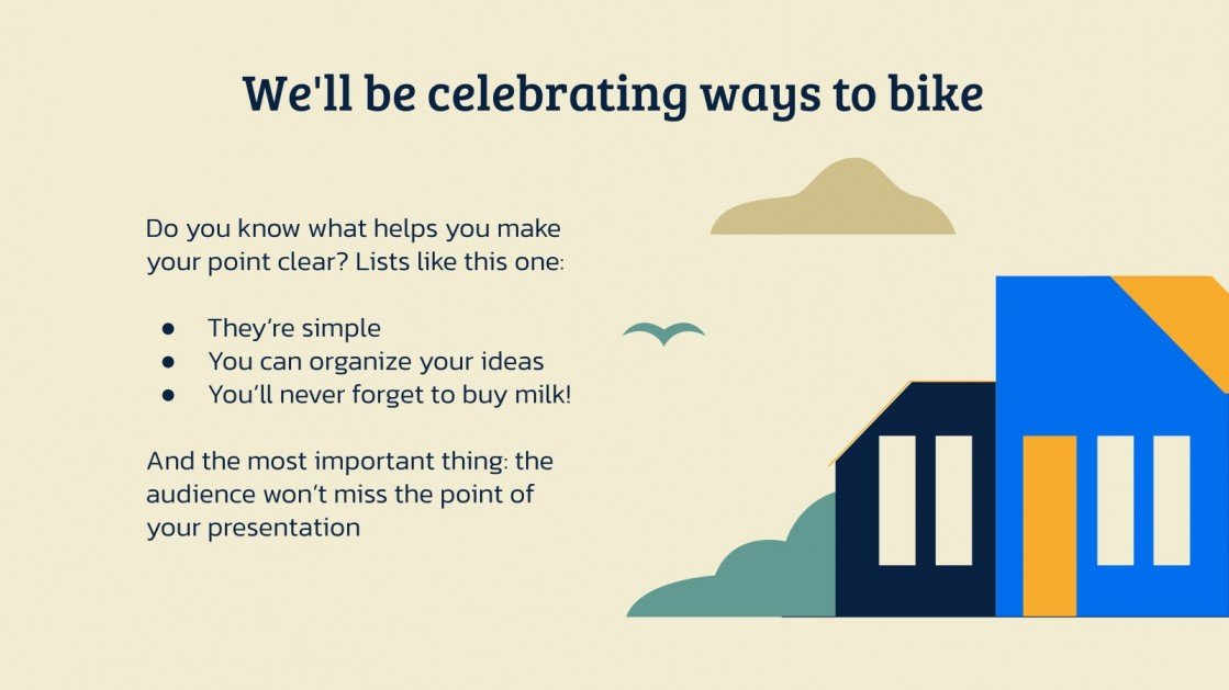 US National Bike Week | Google Slides & PowerPoint theme