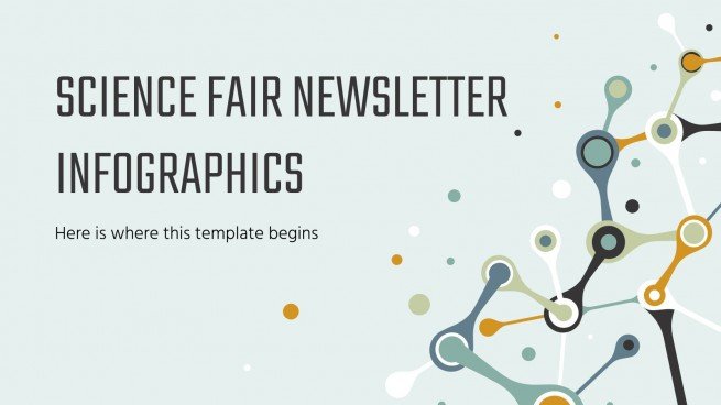 Science Fair Newsletter Infographics | Google Slides & PPT
