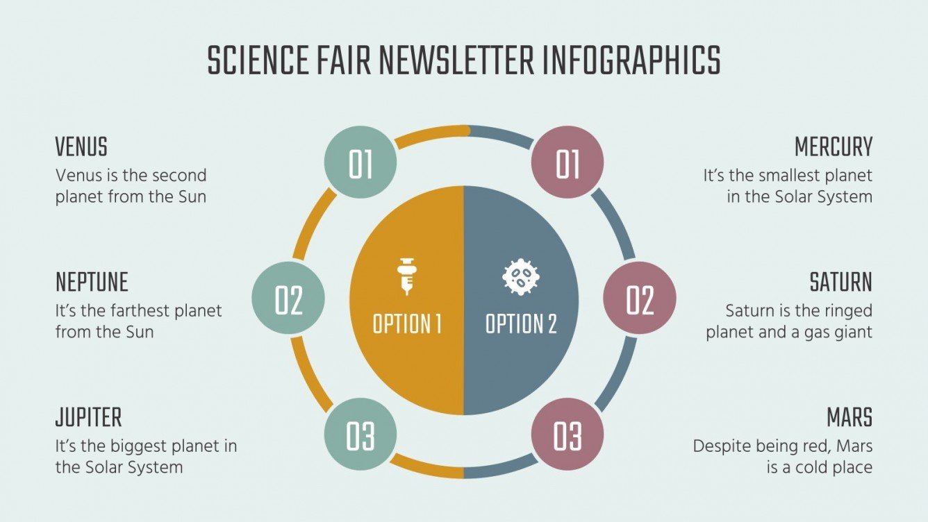 Science Fair Newsletter Infographics | Google Slides & PPT