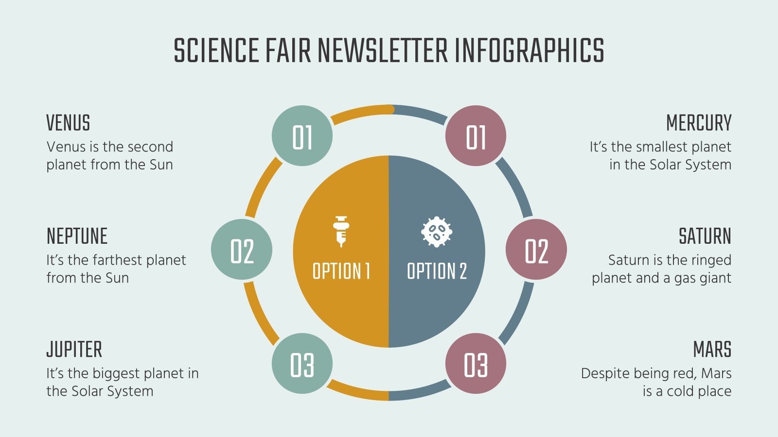 Science Fair Newsletter Infographics | Google Slides & PPT