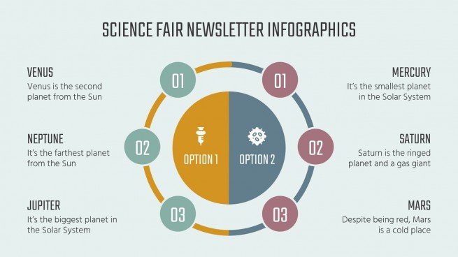 Science Fair Newsletter Infographics | Google Slides & PPT