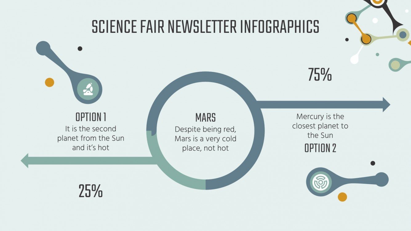 Science Fair Newsletter Infographics | Google Slides & PPT