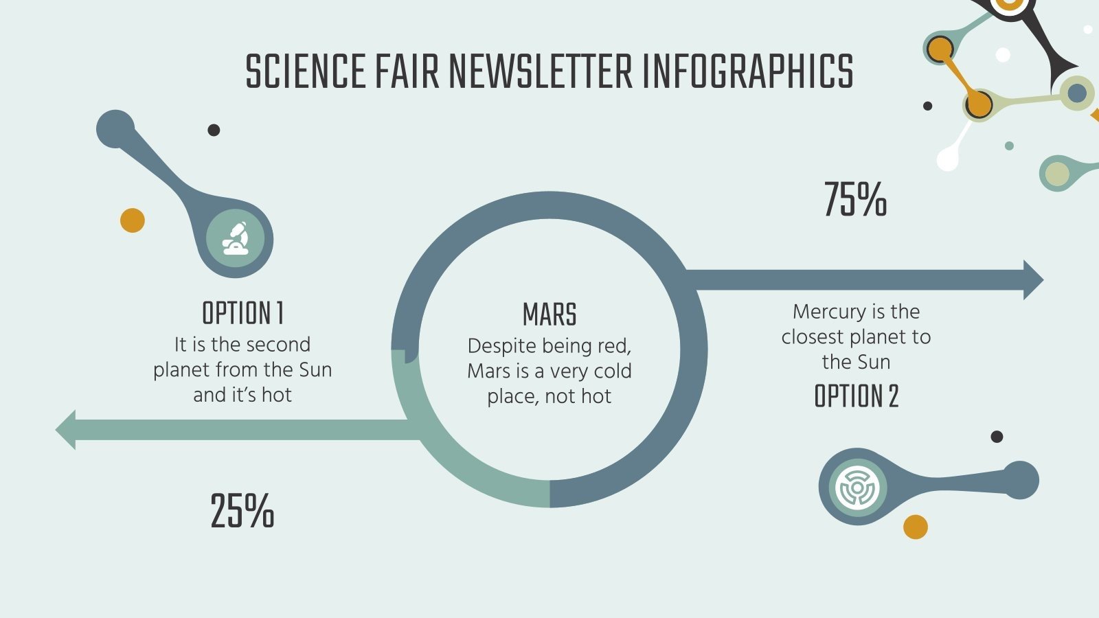 Science Fair Newsletter Infographics | Google Slides & PPT