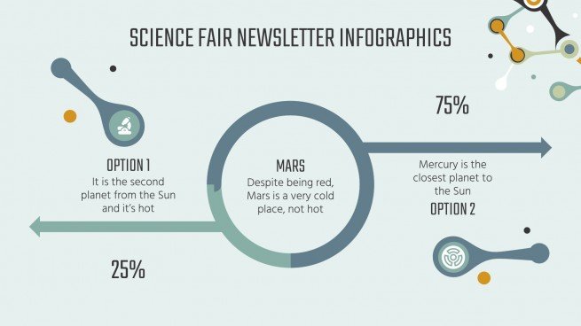 Science Fair Newsletter Infographics | Google Slides & PPT