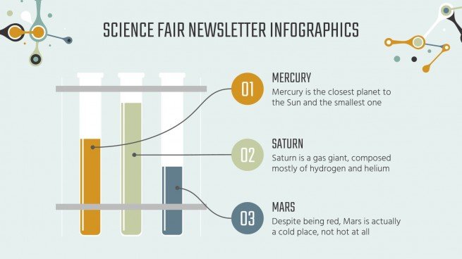 Science Fair Newsletter Infographics | Google Slides & PPT