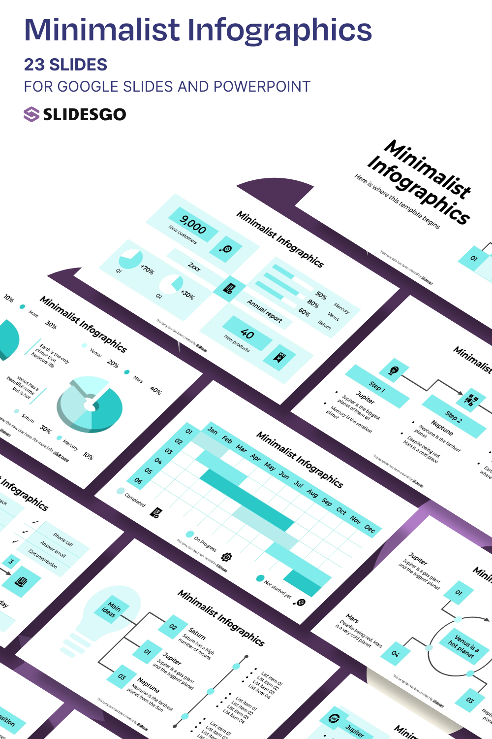 Minimalist Infographics Template