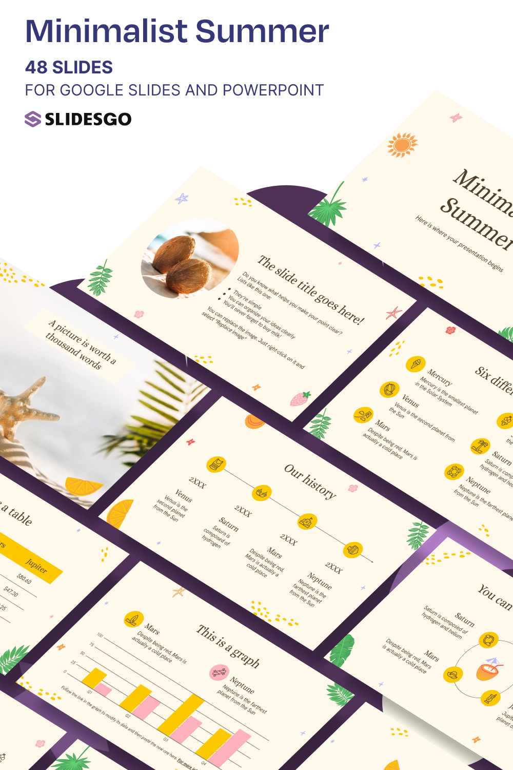 Minimalist Summer Presentation