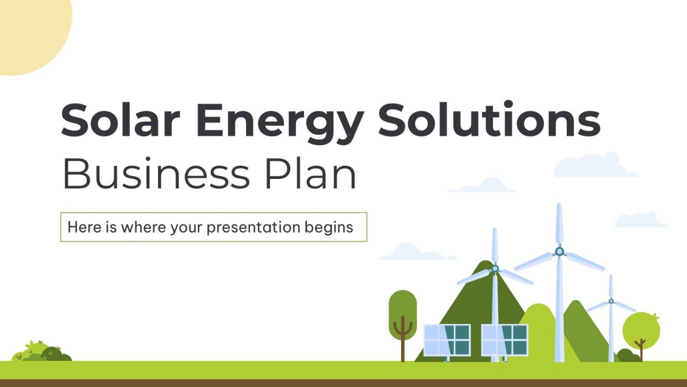 Solar Energy Solutions Business Plan Presentation