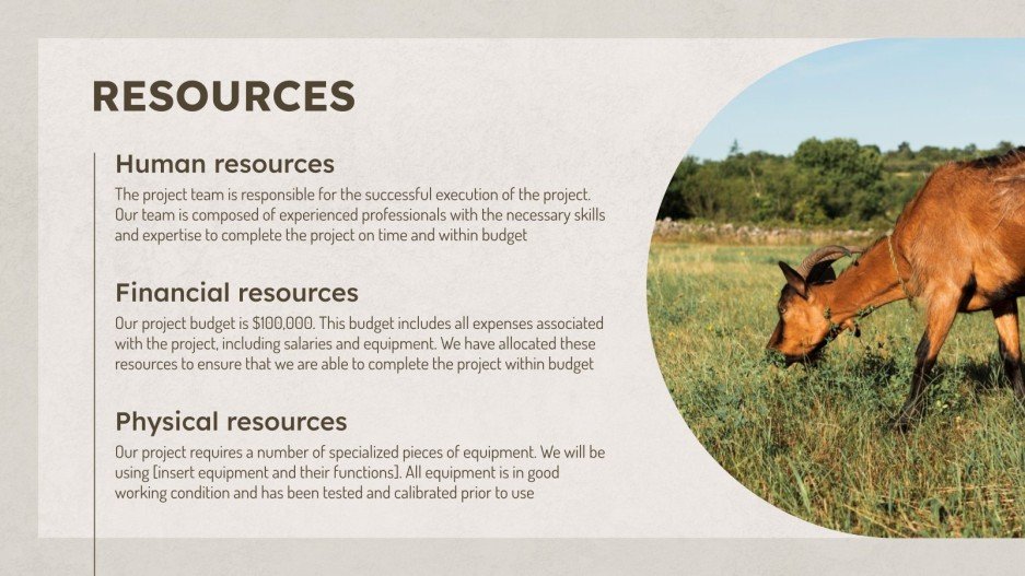 Livestock Management of Ruminant Animals Project Proposal