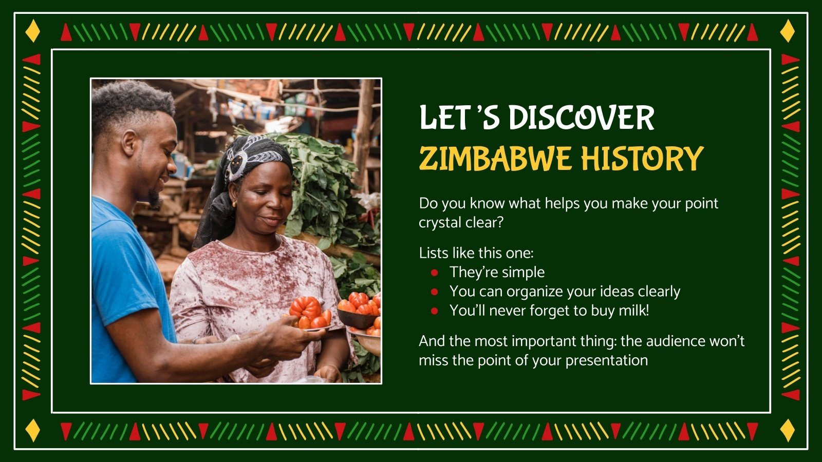 Let's Discover Zimbabwe Presentation