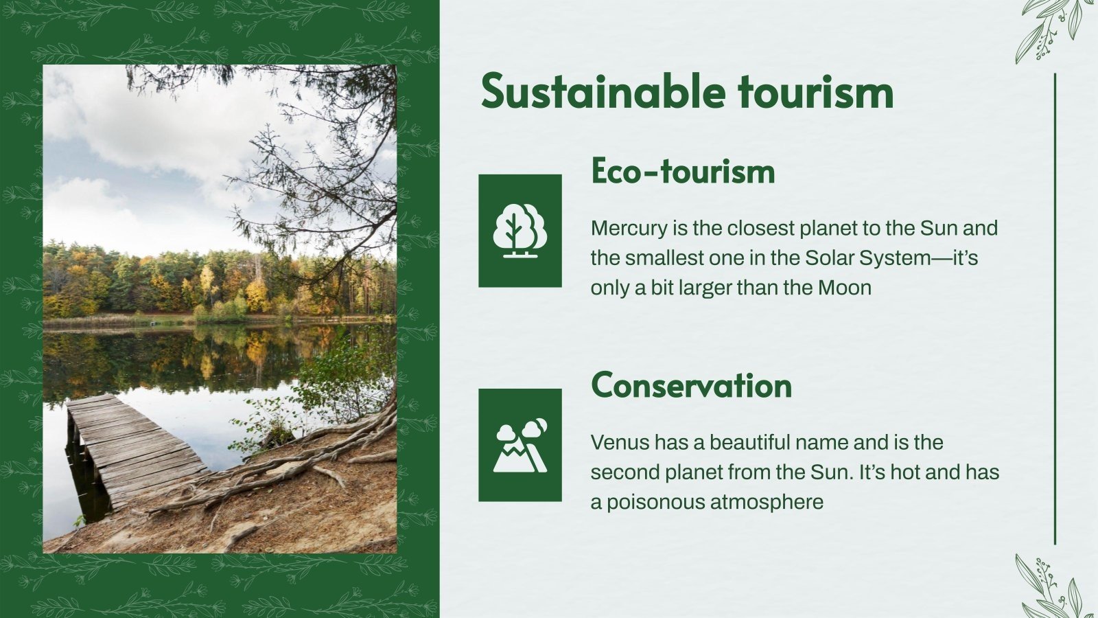 Respectful Tourism in National Parks Workshop Presentation