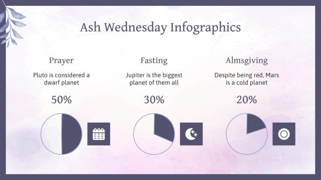 Ash Wednesday Infographics Presentation