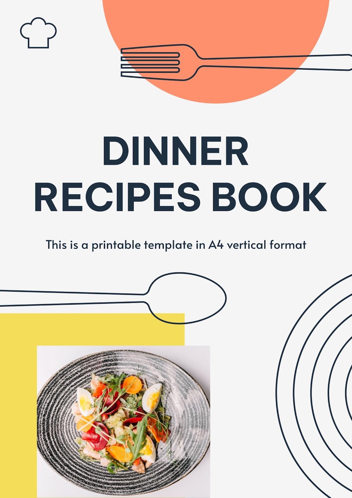 Dinner Recipes Book Presentation