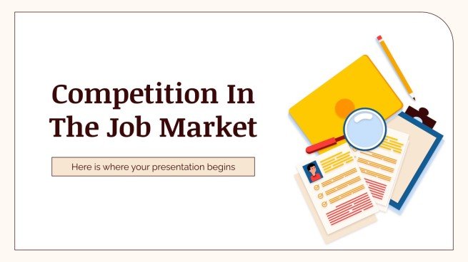 Competition in the Job Market Presentation