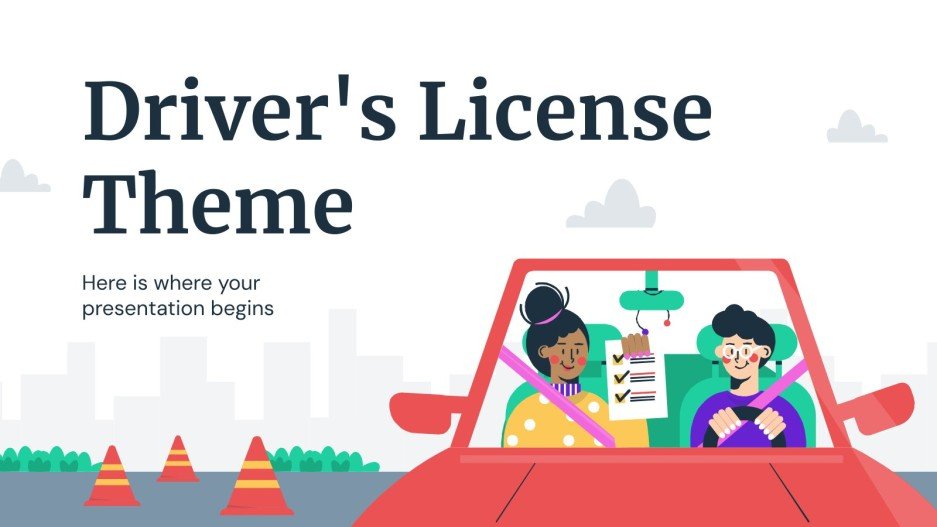 Driver's License Theme Presentation