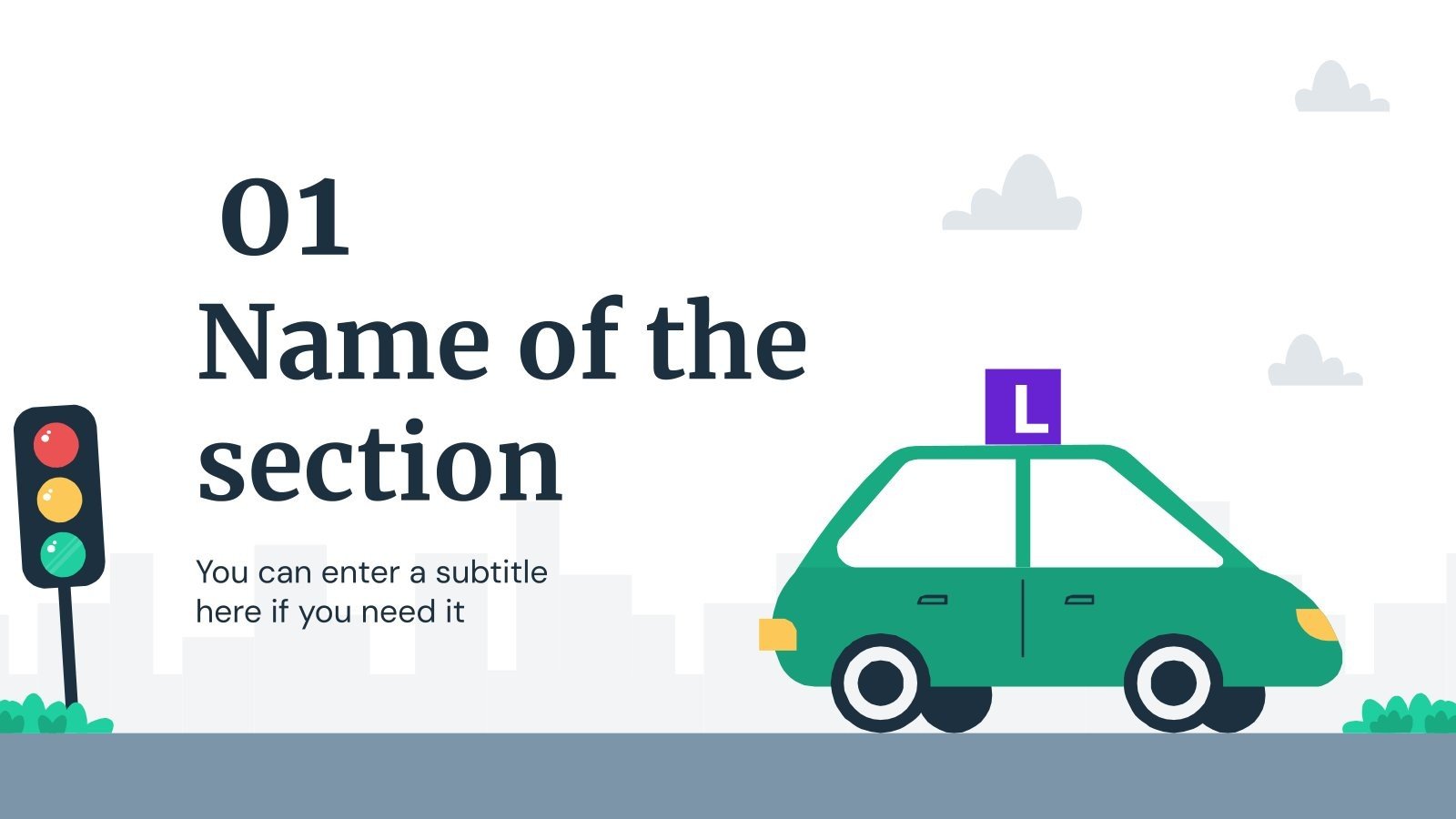 Driver's License Theme Presentation