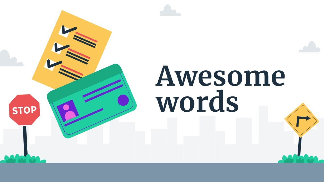 Driver's License Theme Presentation