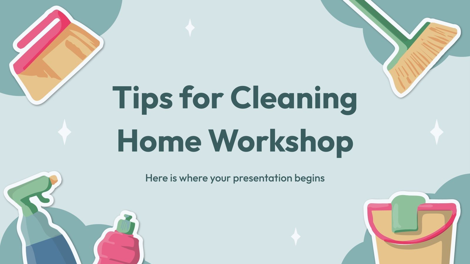 Tips for Cleaning Home Workshop Presentation
