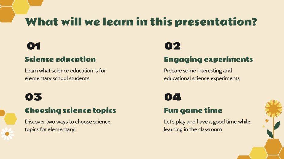 Bee Theme for Elementary Presentation