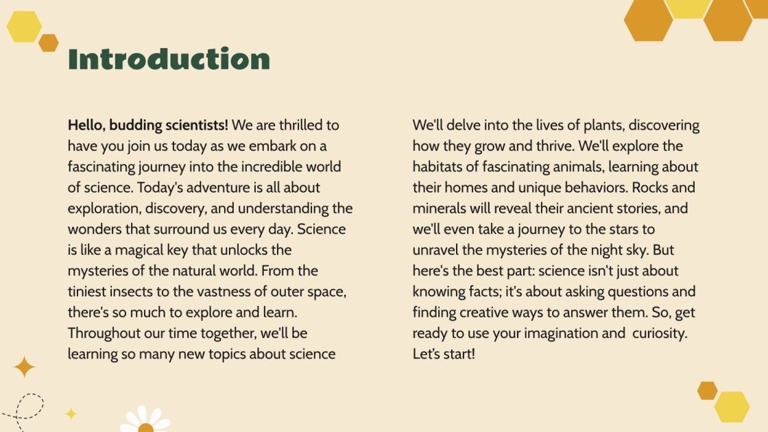 Bee Theme for Elementary Presentation