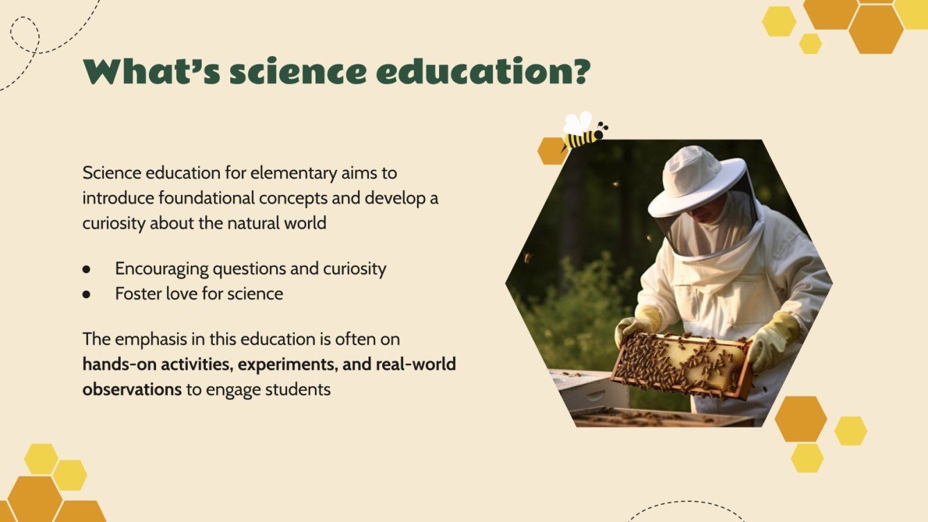 Bee Theme for Elementary Presentation