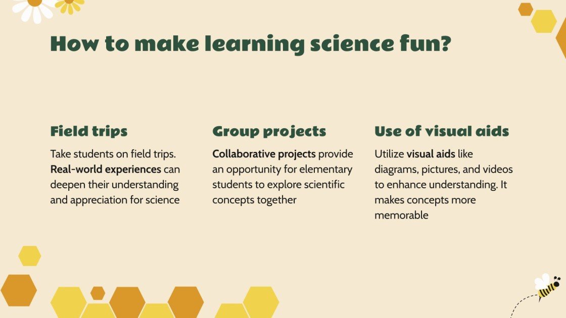 Bee Theme for Elementary Presentation