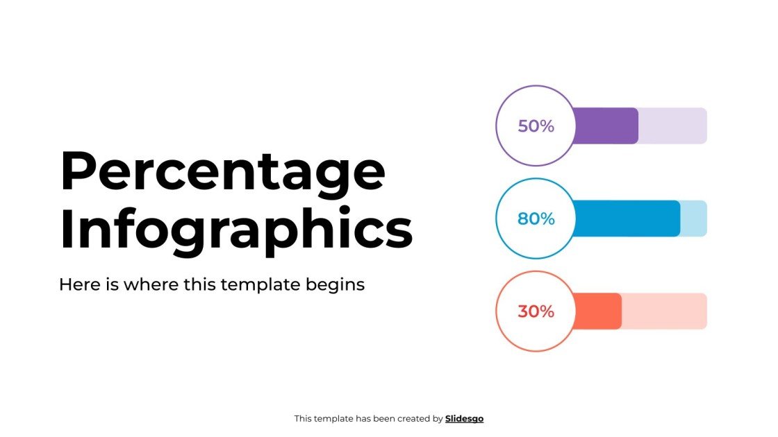 Percentage Infographics Presentation