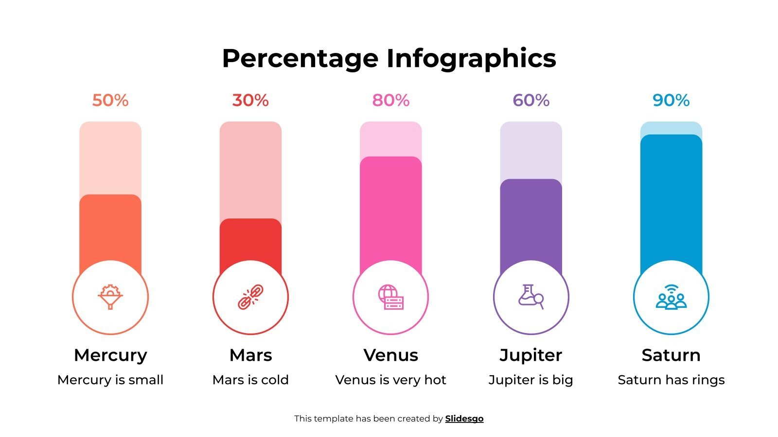 Percentage Infographics Presentation