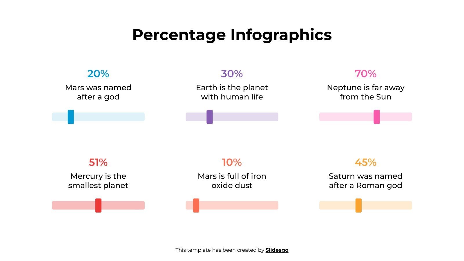 Percentage Infographics Presentation