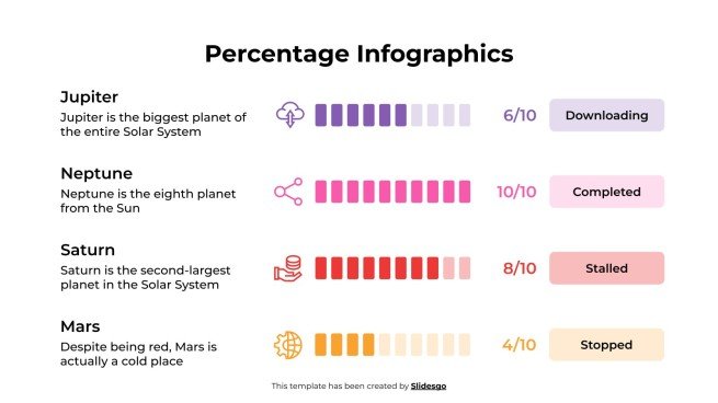 Percentage Infographics Presentation
