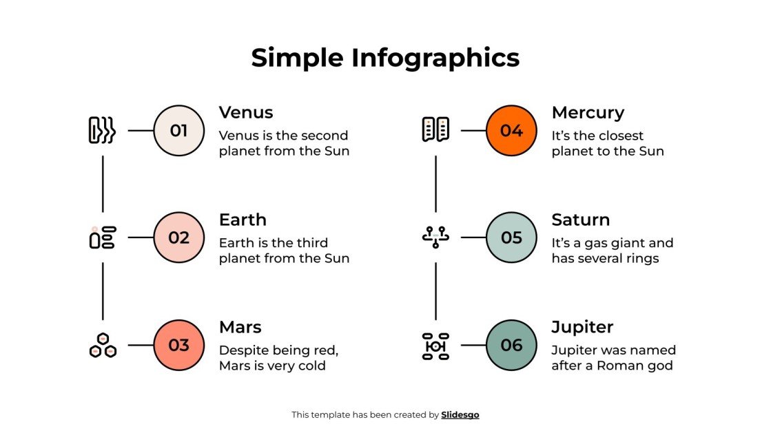Presentación Infografías simples