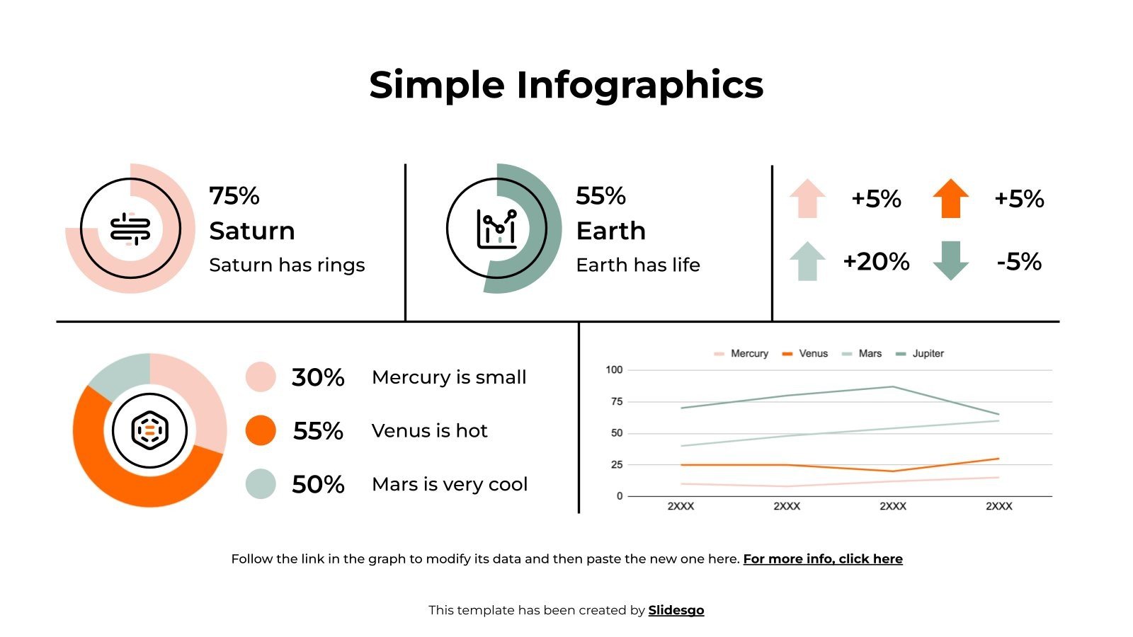 Presentación Infografías simples