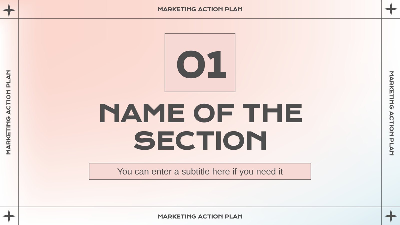 Marketing Action Plan Presentation