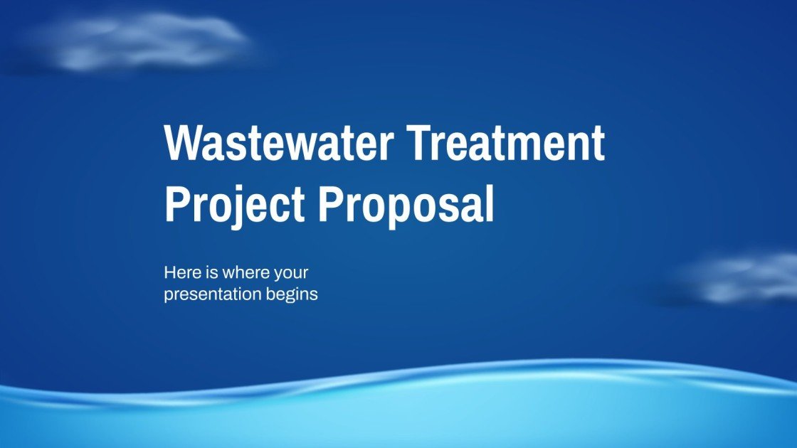 Wastewater Treatment Project Proposal Presentation