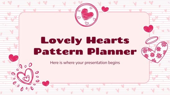 Google Slides & PowerPoint presentations about hearts