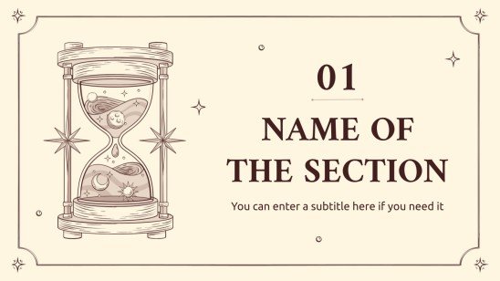 Presentación Simbolismo y significado del reloj de arena