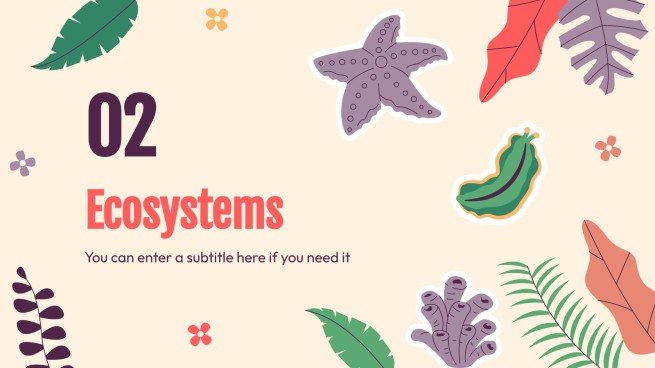 Science Activities: Ecosystems and Food Chain