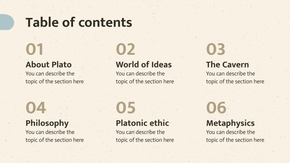 The philosopher Plato and the World of Ideas Presentation