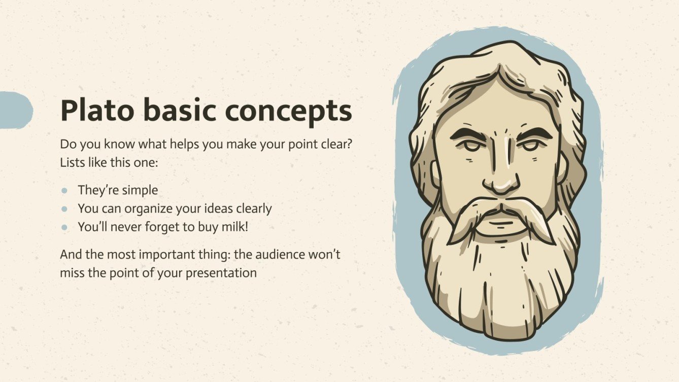 The philosopher Plato and the World of Ideas Presentation