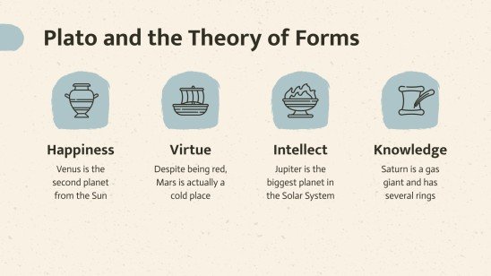 The philosopher Plato and the World of Ideas Presentation