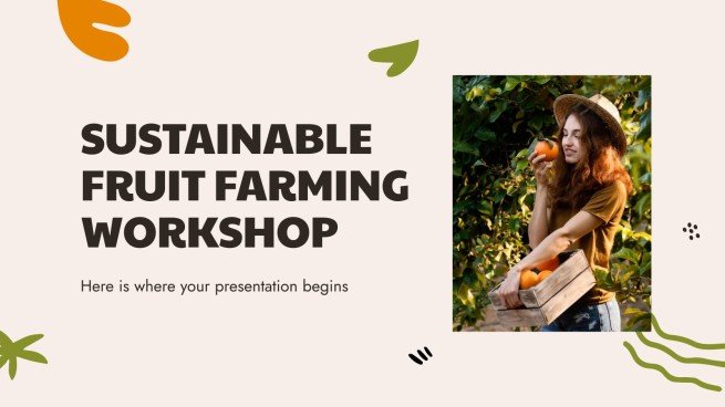Free templates about agriculture for Google Slides and PowerPoint