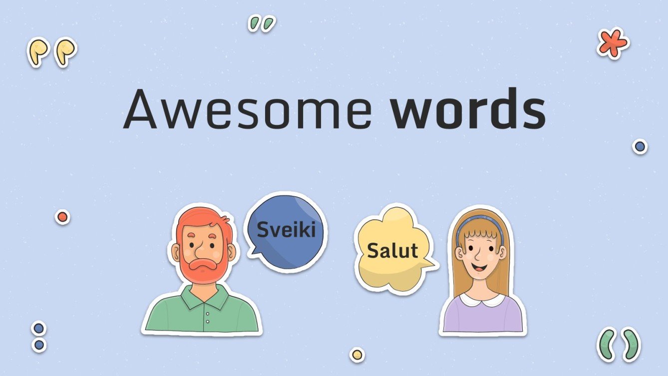 Language Arts Subject: Linguistic Variations Presentation