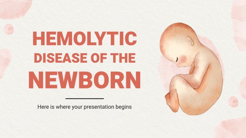 Hemolytic Disease of the Newborn Presentation