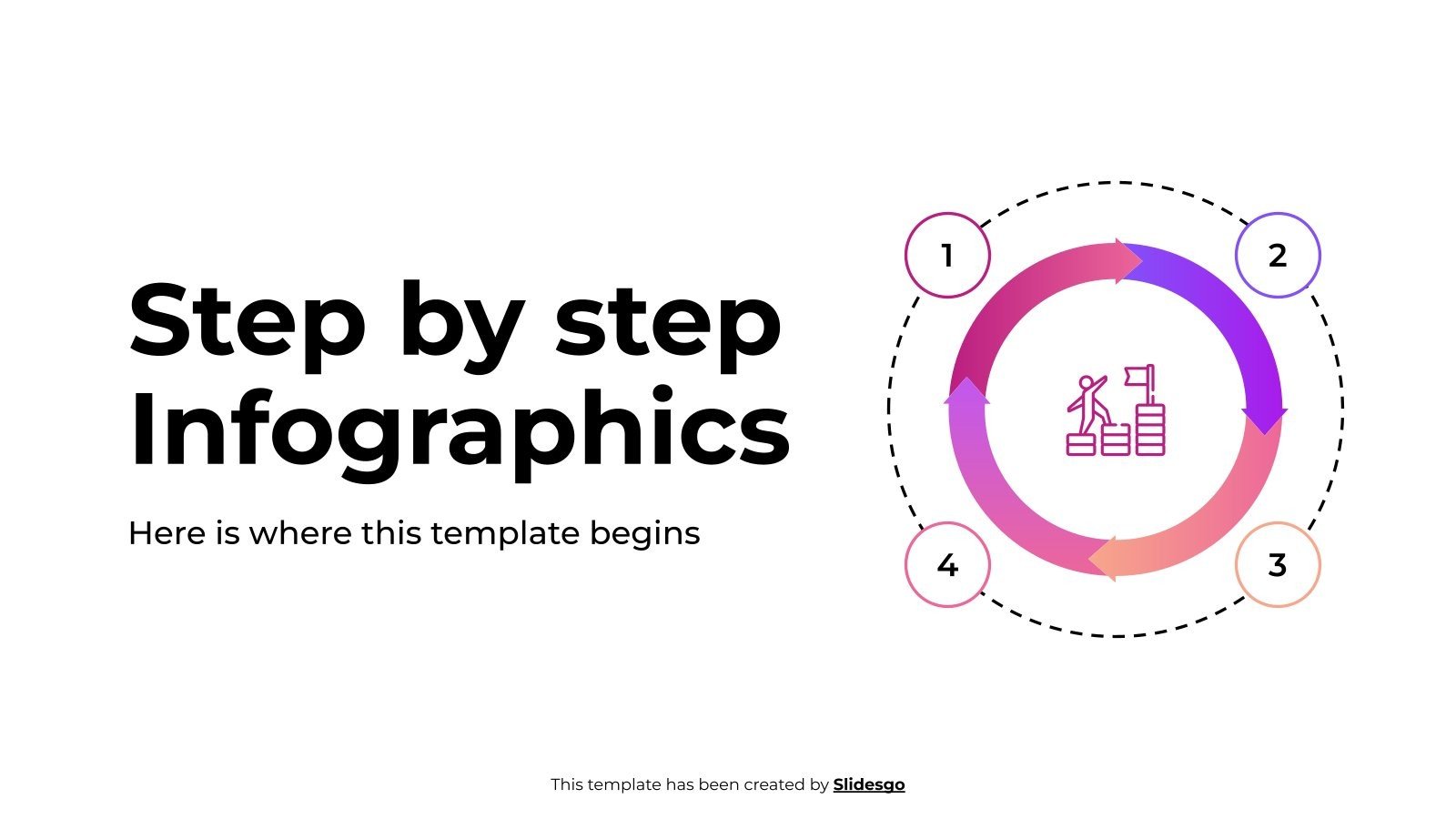 Step By Step Infographics Template