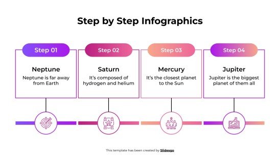 Step By Step Infographics Template