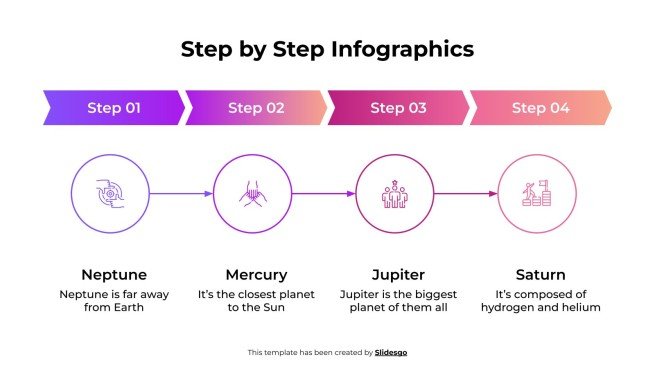 Step By Step Infographics Template