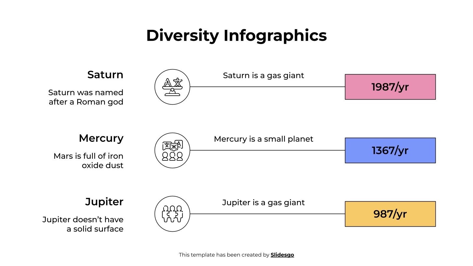 Diversity Infographics Template