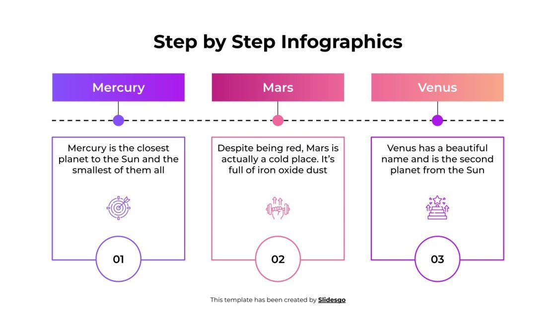 Step By Step Infographics Template