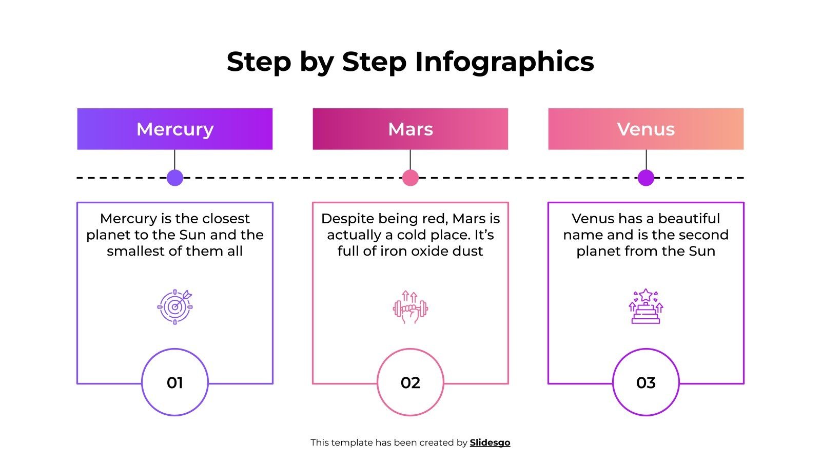 Step By Step Infographics Template