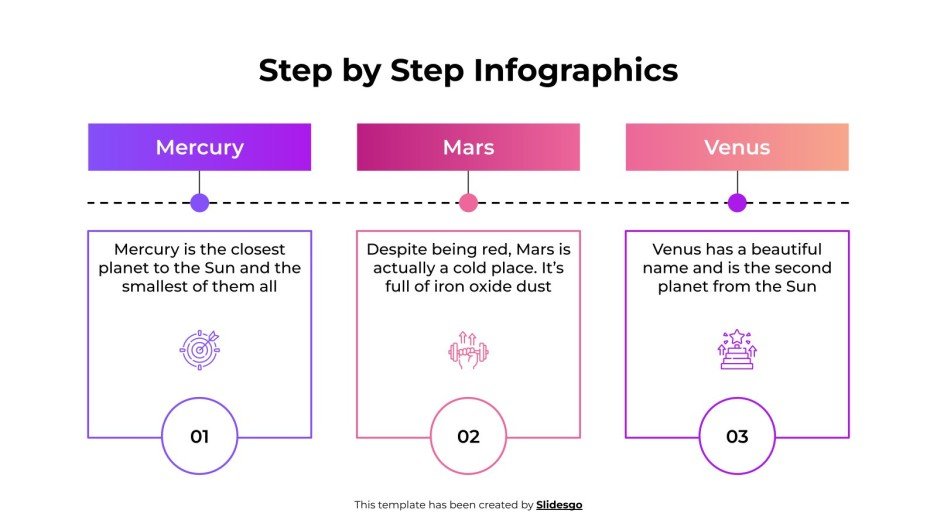 Step By Step Infographics Template